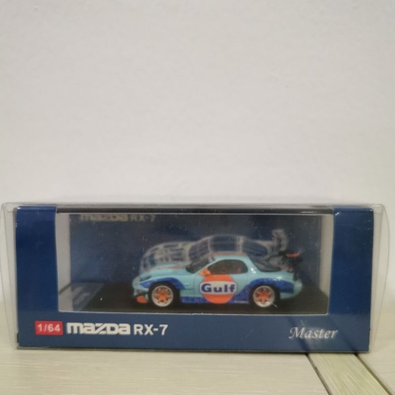 Master Diecast Mazda RX7 RX-7 Gulf Oil 1:64 | Shopee Malaysia