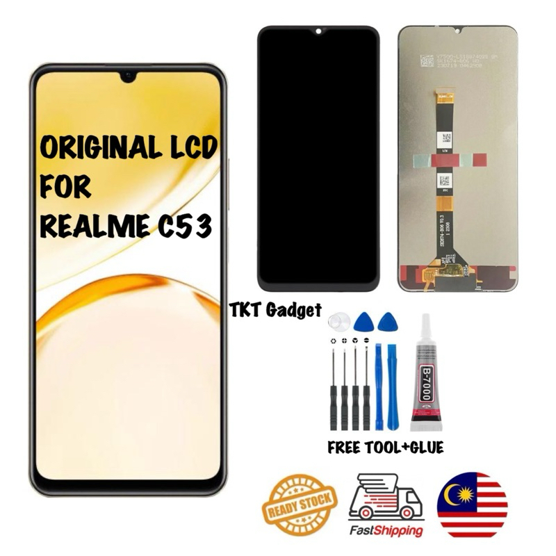 ORIGINAL LCD DISPLAY FOR REALME C53 | Shopee Malaysia