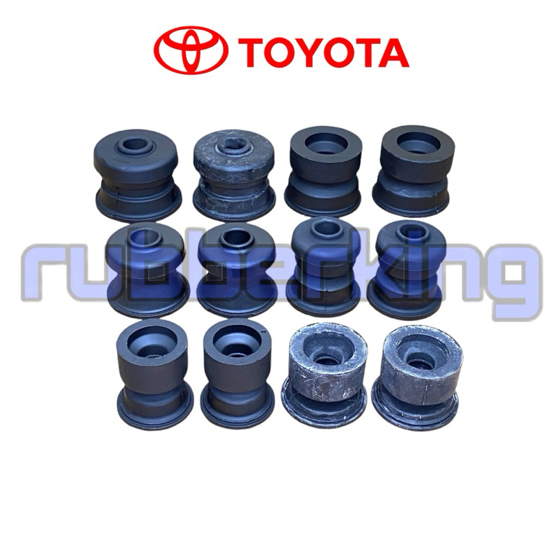 (12PCS) TOYOTA HILUX VIGO KUN25 KUN26 SINGLE CAP 2WD 4WD CABIN MOUNTING ...
