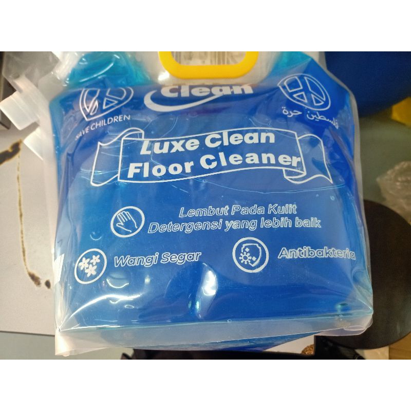 PURE CLEAN new formula pencuci tandas/ lantai 5kg refill pack | Shopee ...