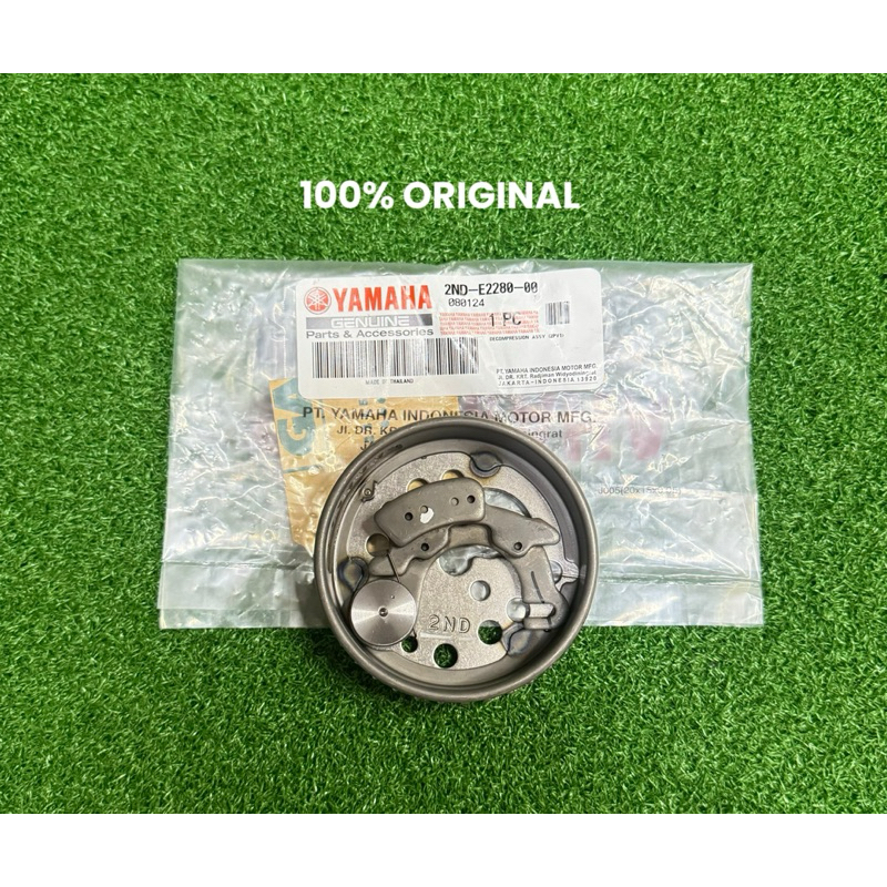 Yamaha Origina 100% Y15ZR Y15 135LC V1 V2 V3 V4 V5 V6 V7 V8 Decompression Assy Timing Gear besar ...