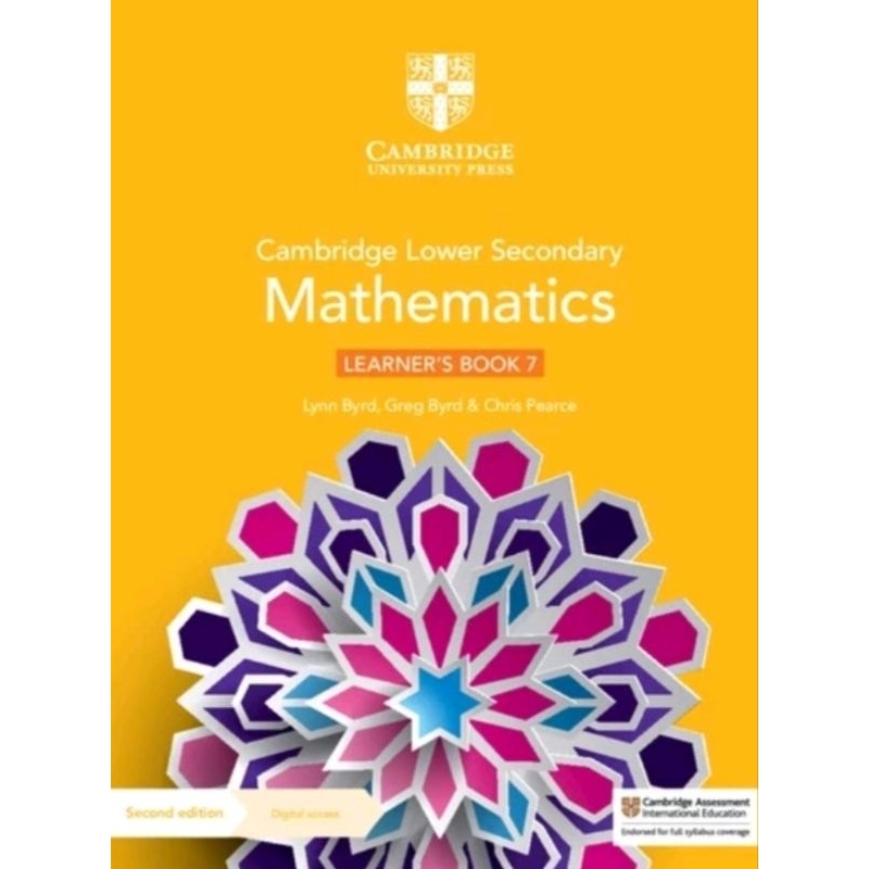 New Cambridge lower secondary mathematics learner learner's book stage 7 | Shopee Malaysia