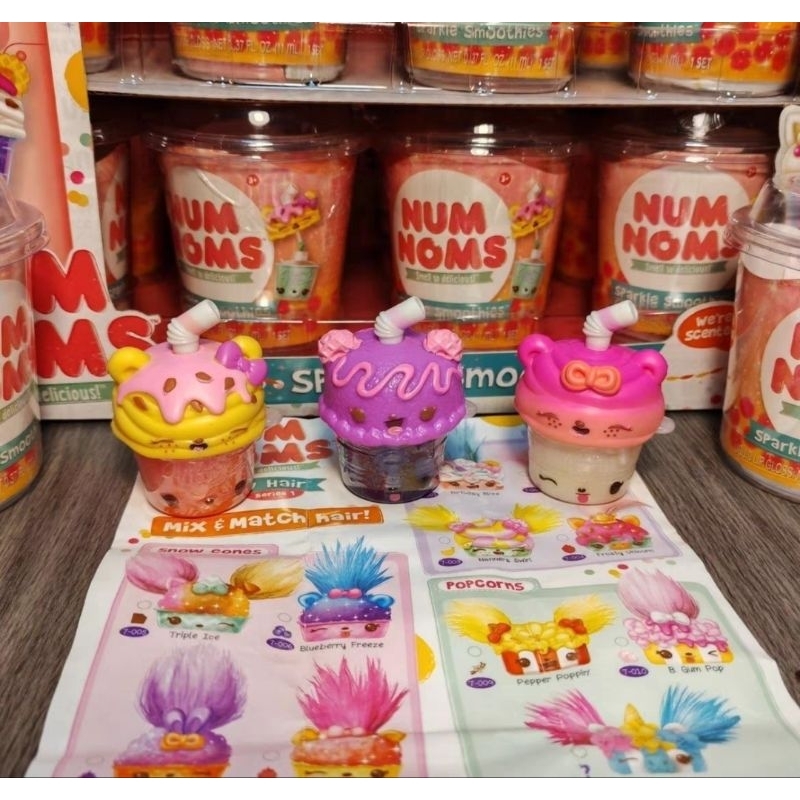 NUM NOMS Surprise Blind Box Kids Nail Polish Toy Lipgloss Toy | Shopee ...