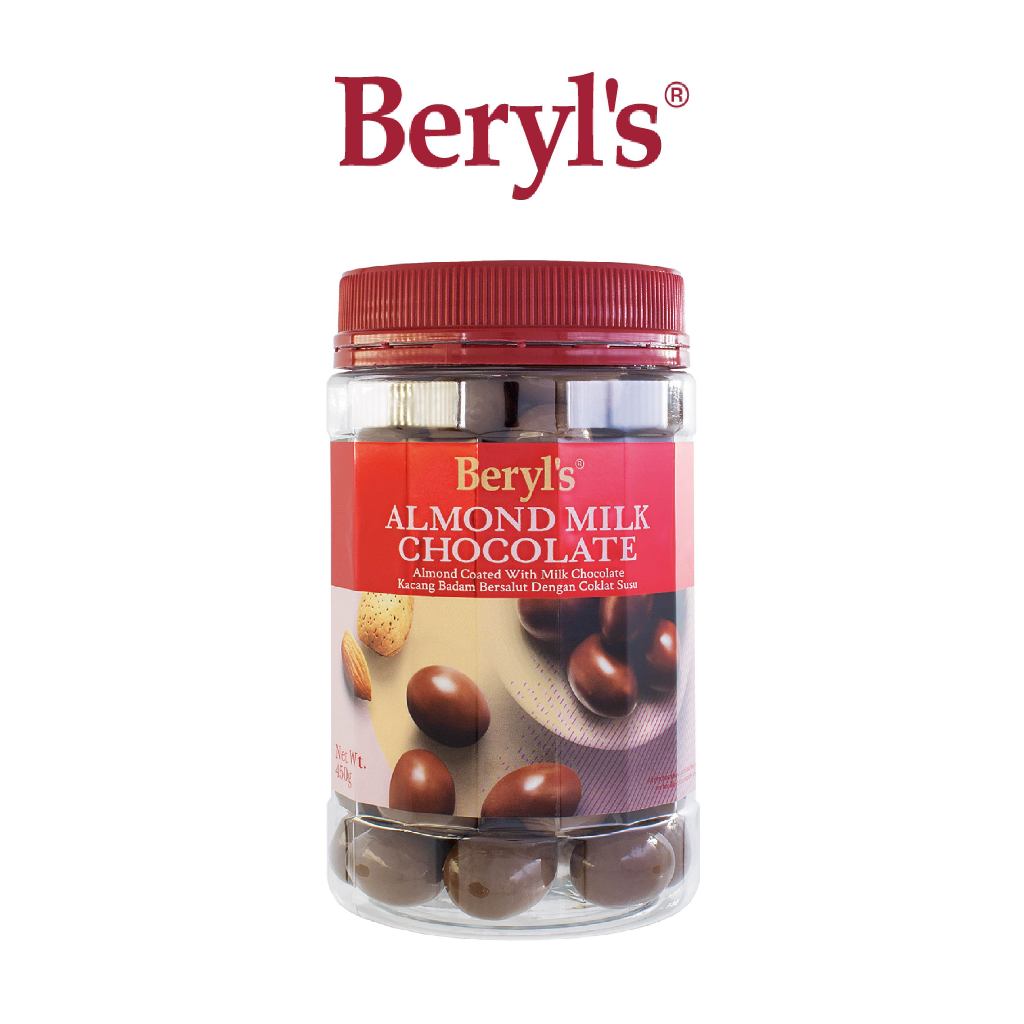 Beryl's Almond Coated With Milk Chocolate (400g) | Shopee Malaysia