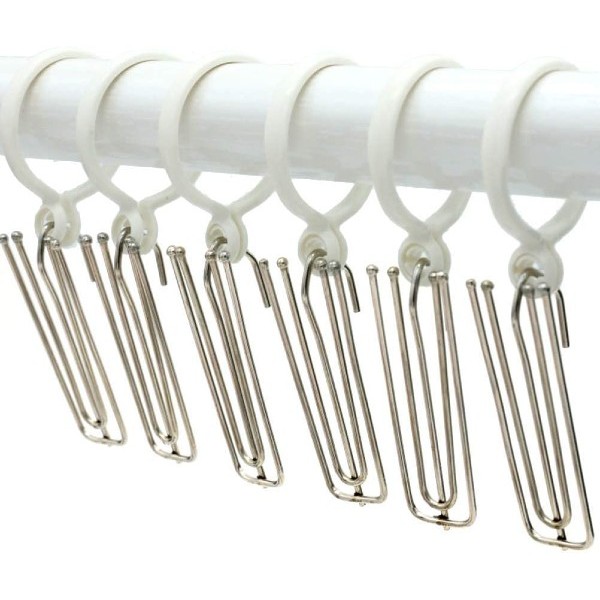 STEEL CURTAIN HOOK / CANGKUK LANGSIR BESI (15PCS) | Shopee Malaysia