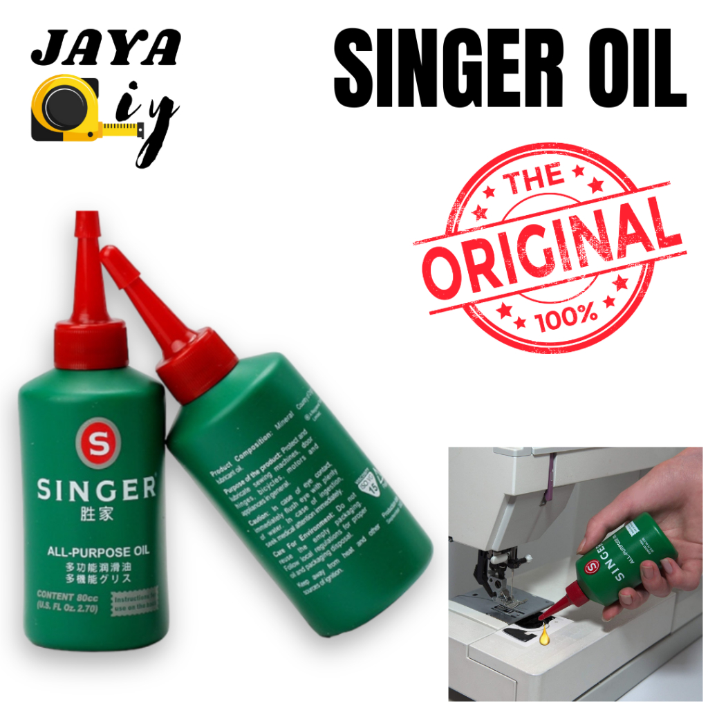 SINGER All Purpose Super Oil-80cc/80ML ORIGINAL 100% | Shopee Malaysia