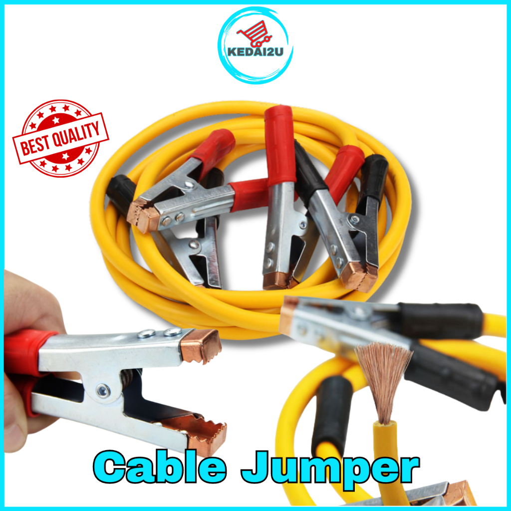 Car Jumper Cable Jumper battery 1500A Jumper bateri kereta jumper ...
