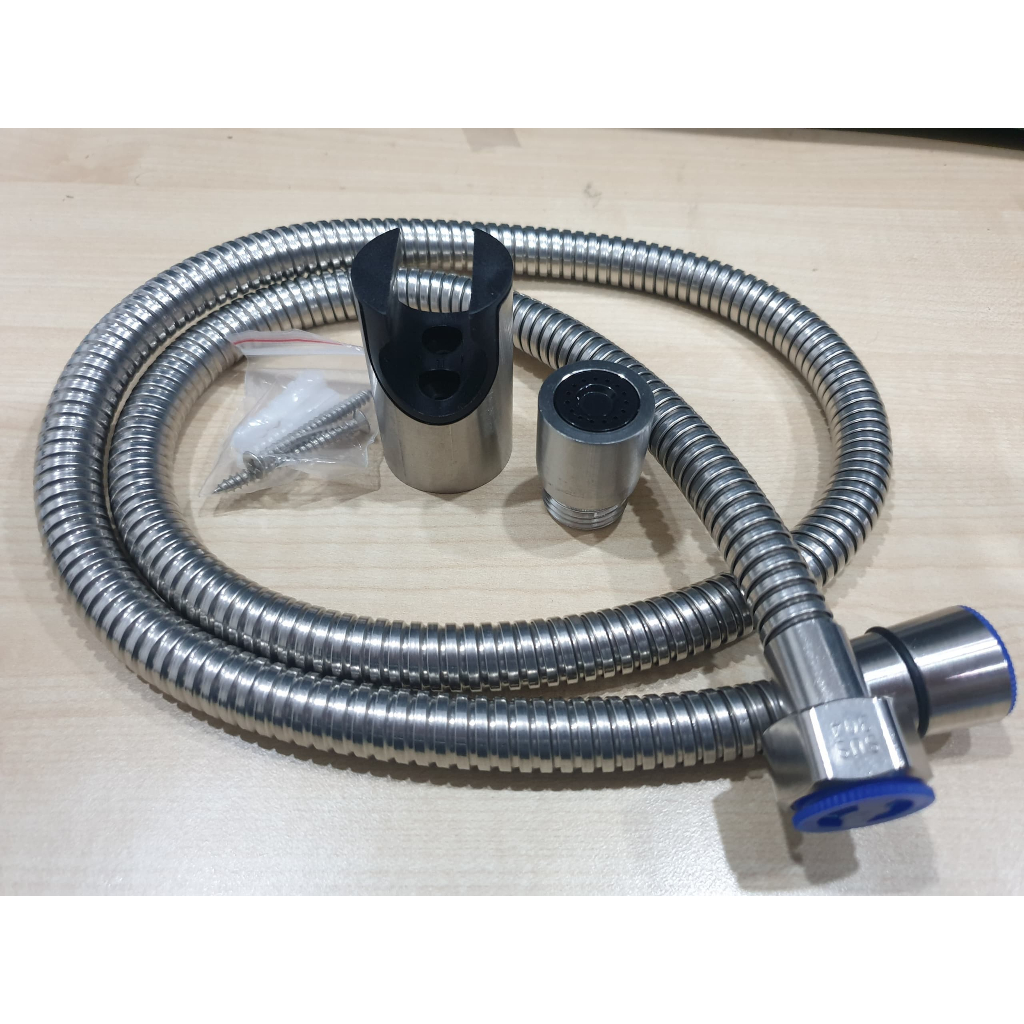 Toilet hose with Stainless Steel Sprayer Kit Set, Toilet Shower Spray ...