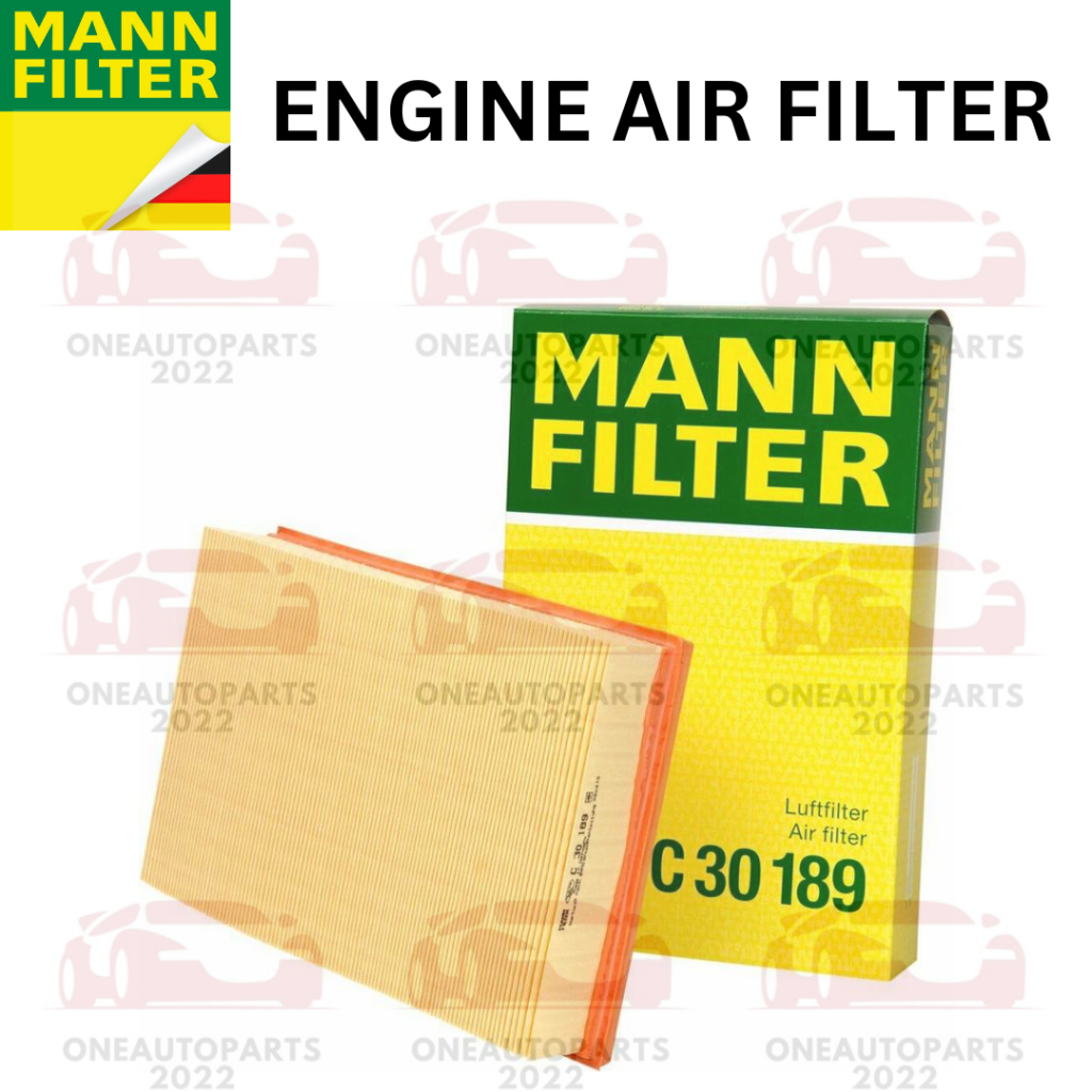 MANN FILTER GERMANY ENGINE AIR FILTER VOLVO S80 2.0T S60 2.0T (RS) V70 ...