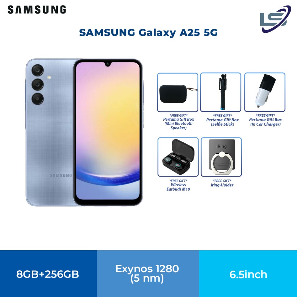 SAMSUNG Galaxy A25 5G 8GB+256GB | Multi-cameras | 500Hz motion sampling ...