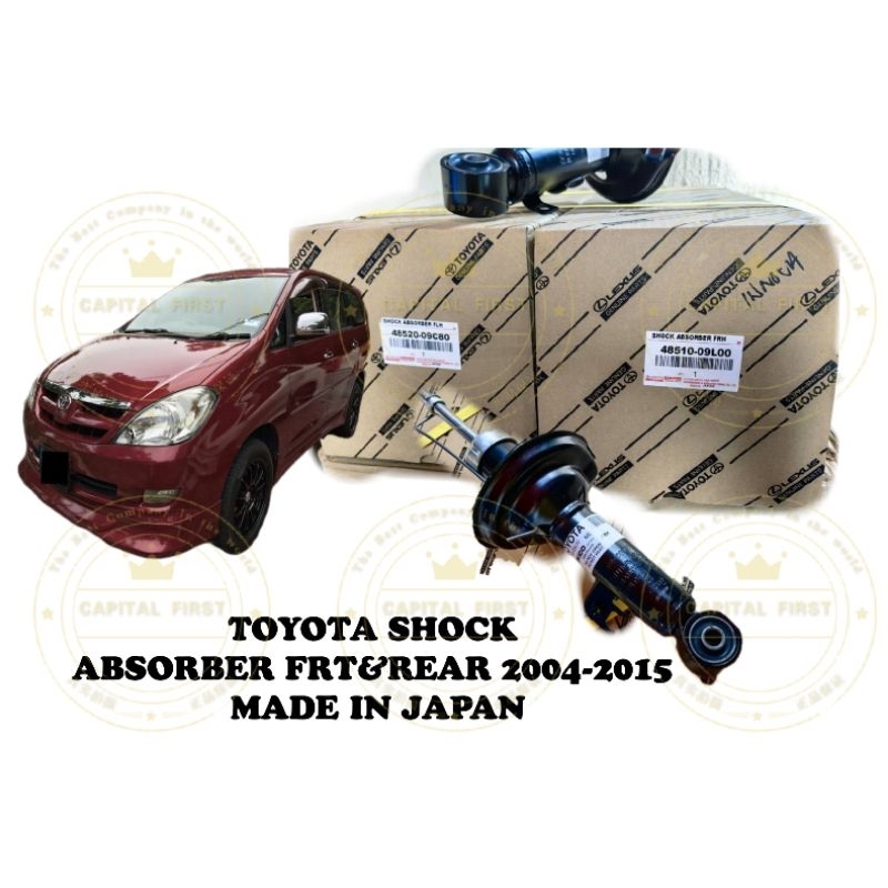 TOYOTA INNOVA 2004-2015 (TGN40/TGN140) 100% ORIGINAL (GENUINE) SHOCK ...