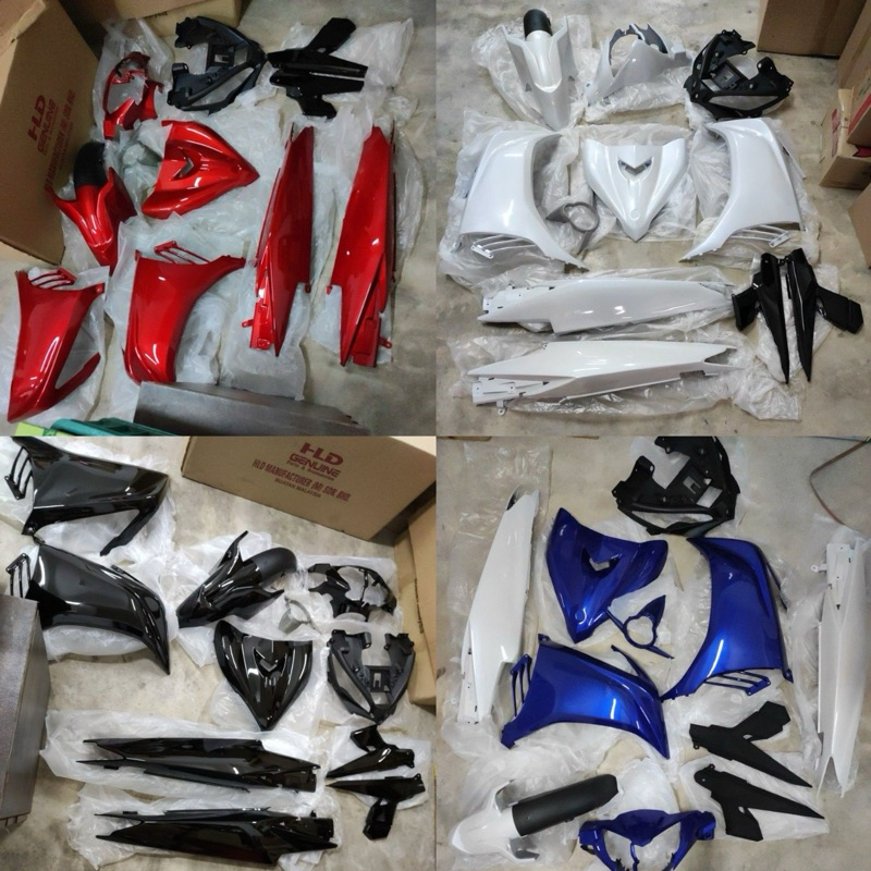 (KOSONG) (HLD) Cover set Coverset Cover Set LC Yamaha Lc135v2 Lc135 V2 ...