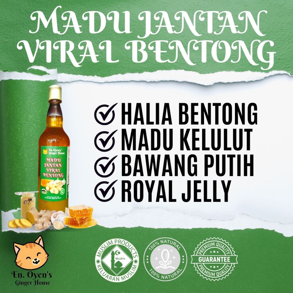 En Oyen Enzyme Emas Halia Bentong Ginger 1kg | Shopee Malaysia