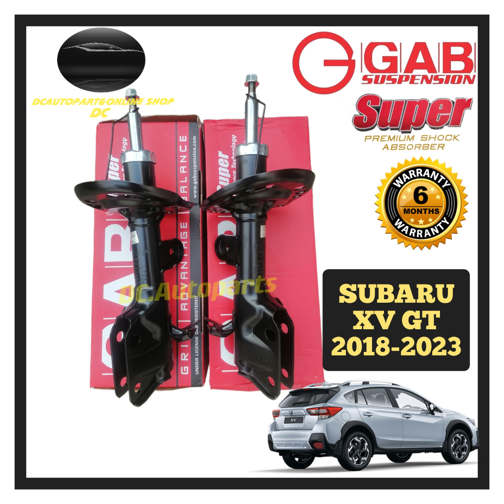 ORIGINAL SUPER PREMIUM GAB SUBARU XV GT 2017-2023 ABSORBER FRONT / REAR ...