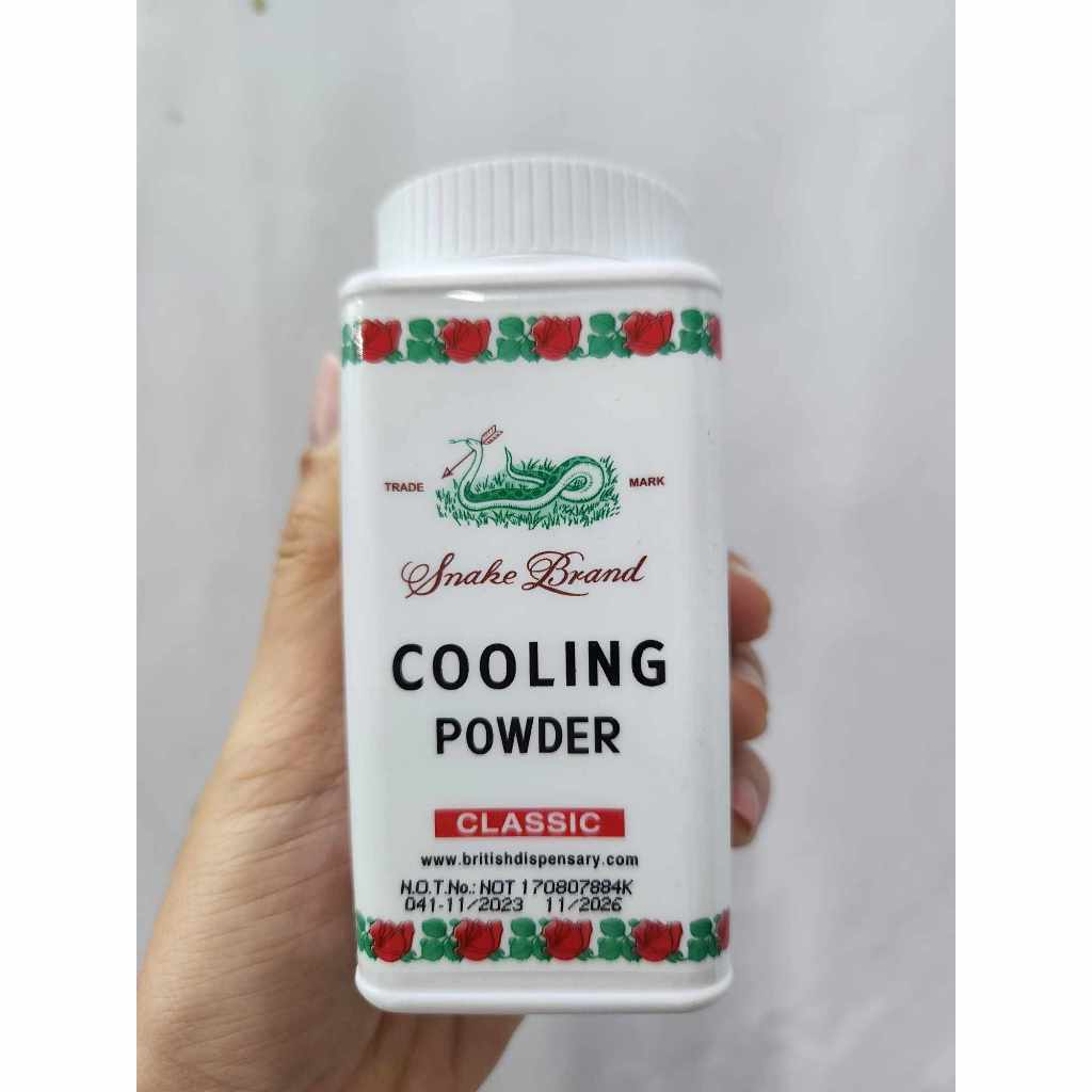 St.luke's Snake Brand Cooling Powder Classic (50G/150G/300G) | Shopee ...