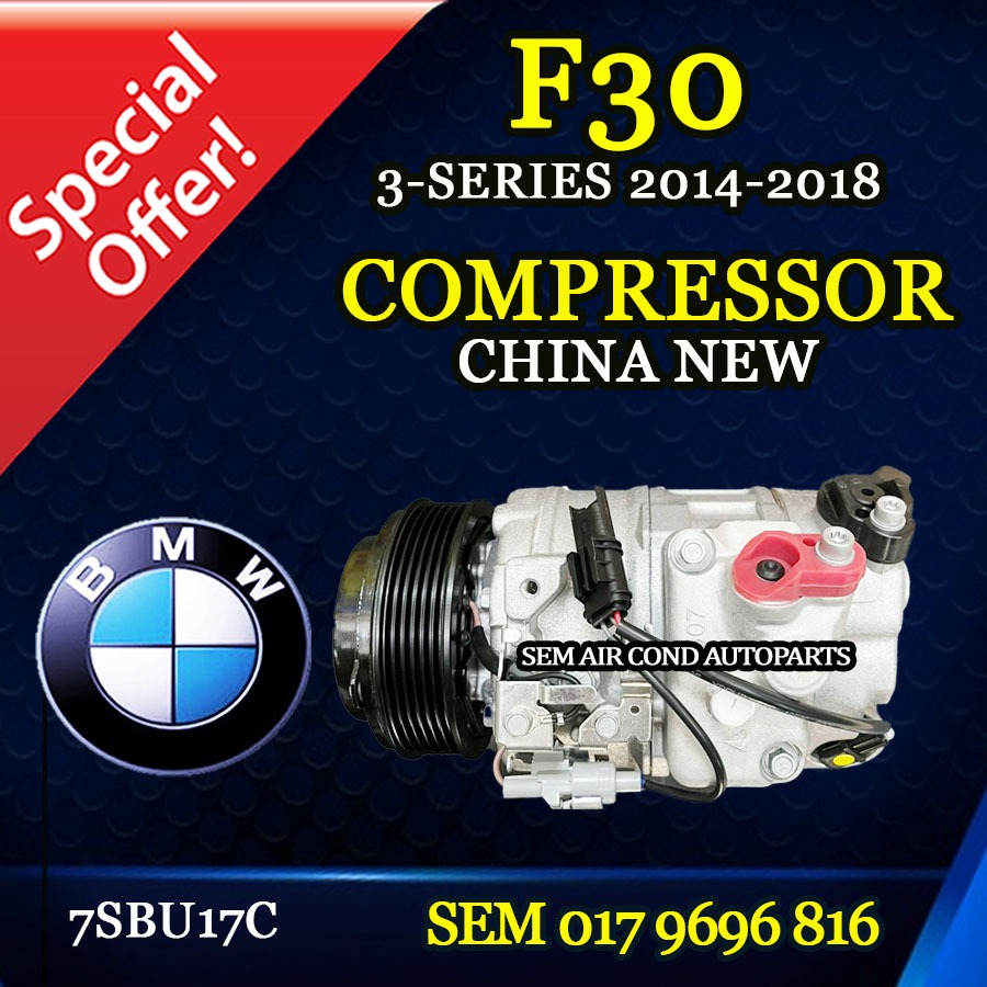 BMW F30 3-SERIES 2014-2018 YEAR 7SBU17C 6PK SD LEG 3 PIN CHINA NEW ...
