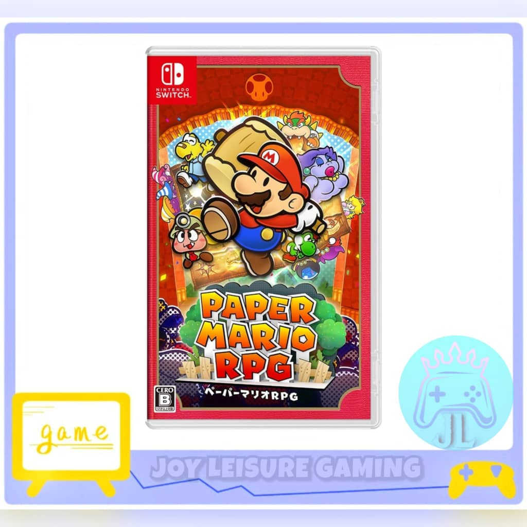 [Pre-0rder] Nintendo Switch Paper Mario RPG 紙片瑪利歐RPG | JP-Eng/Chi 日版-中英 ...