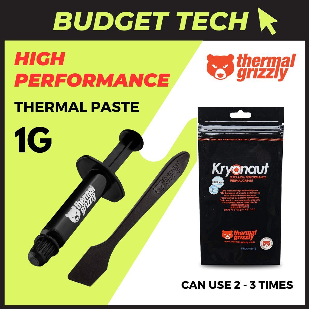 Thermal Paste Grizzly Kryonaut 1G | Heatsink CPU GPU | Thermal Compound ...
