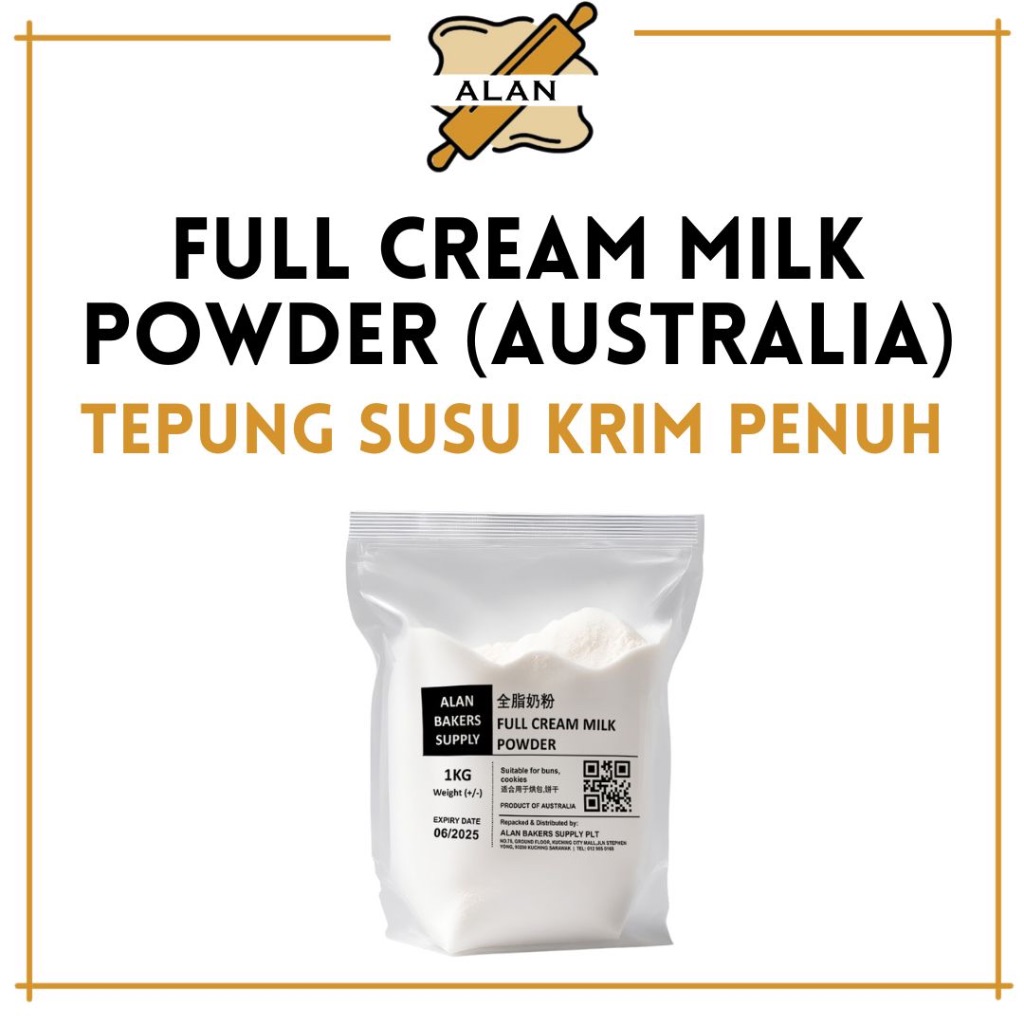 FULL CREAM MILK POWDER | TEPUNG SUSU | 全脂奶粉 | Shopee Malaysia