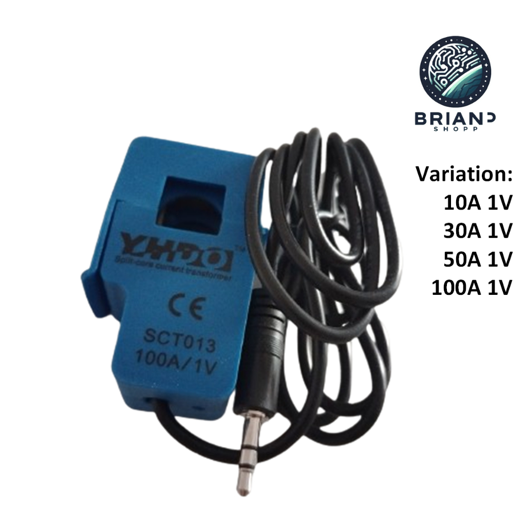 Sct013 Split Core Current Transformer Current Sensor 1v Output From