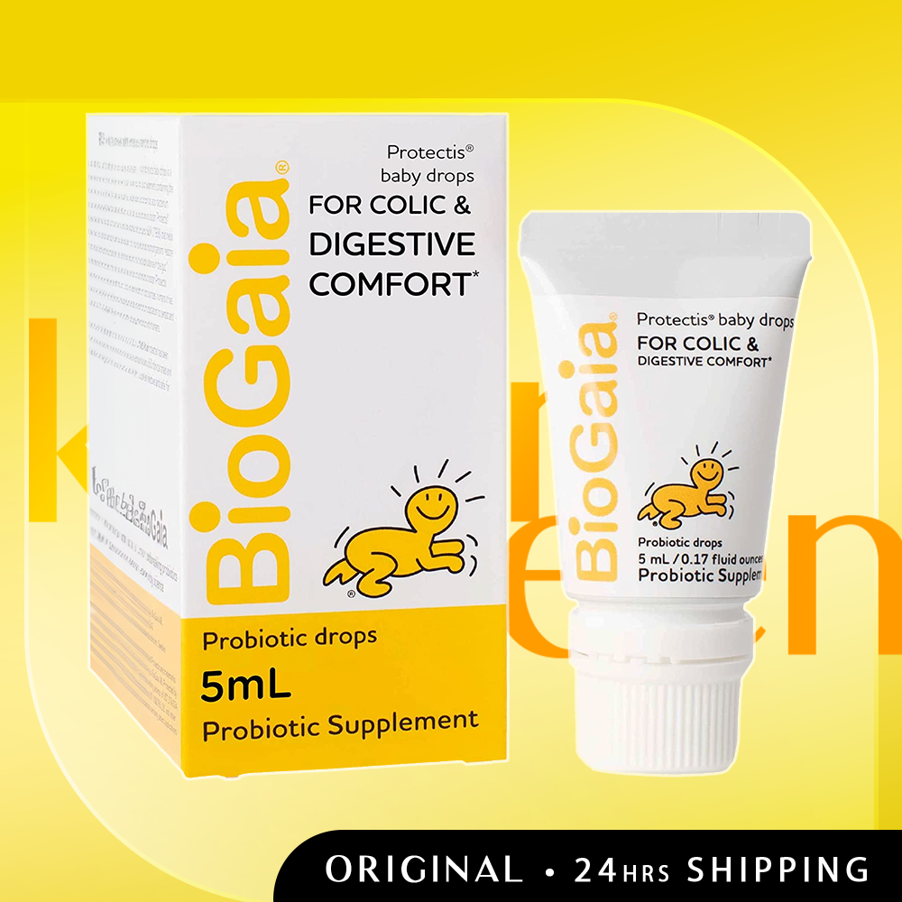 BioGaia Protectis Baby Probiotic Drops + Vitamin D - 10ml | 5ml ...