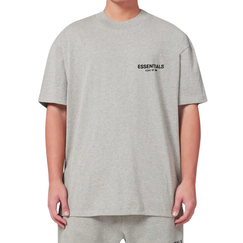 ESSENTIAL SS22 DARK OATMEAL COLOUR TEE | Shopee Malaysia