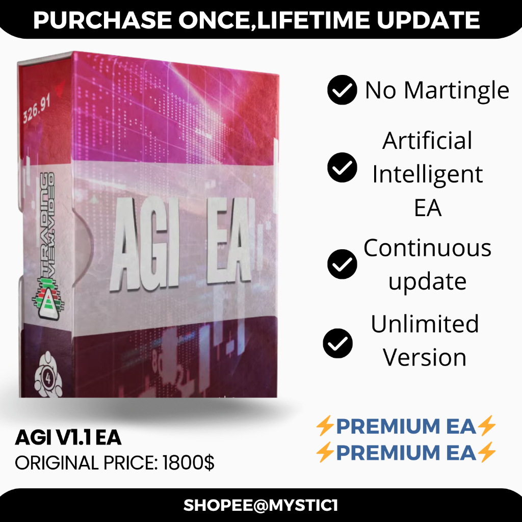 Agi EA V1.1 | No Martingale | AI EA | MT4 Build 1415 | Forex Ea | Expert Advisor Mt4 | Shopee ...