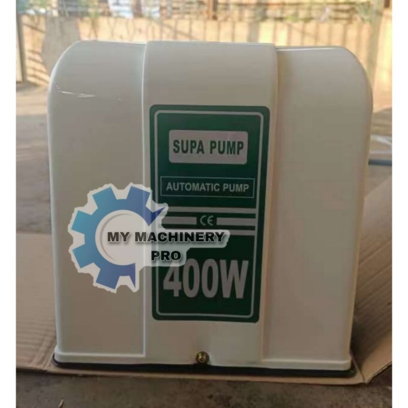 SUPA PUMP PS-130L 400W AUTOMATIC SELF-PRIMING WATER PUMP WITH COVER PAM AIR AUTOMATIC RUMAH ...