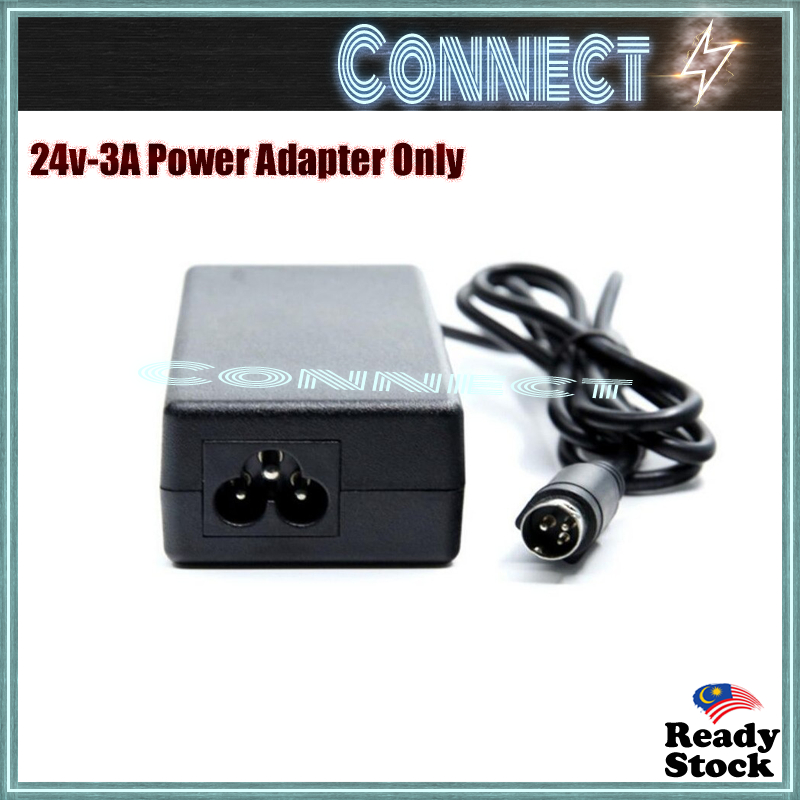 24v 2.5A Power Adapter 3 Pin for Thermal Printer Adapter Thermal ...