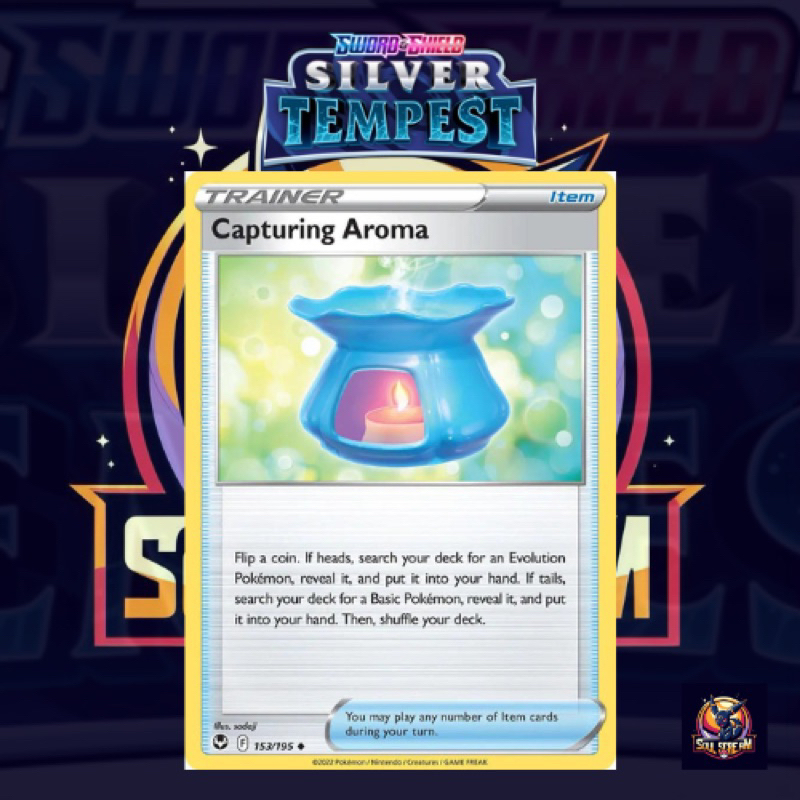 Pokemon TCG Capturing Aroma Silver Tempest | Shopee Malaysia