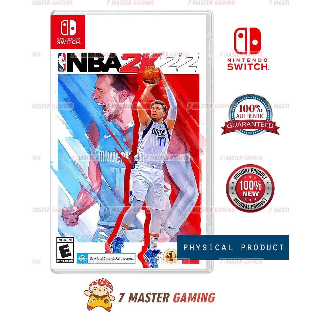 NBA 2K22 - English or Chinese - Nintendo Switch - Physical - New ...