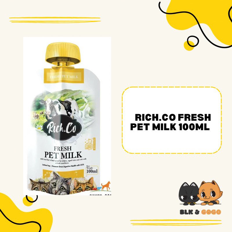 Rich Co Fresh Goat Milk 100ml ( Buy 3 Free 1 ) | Shopee Malaysia
