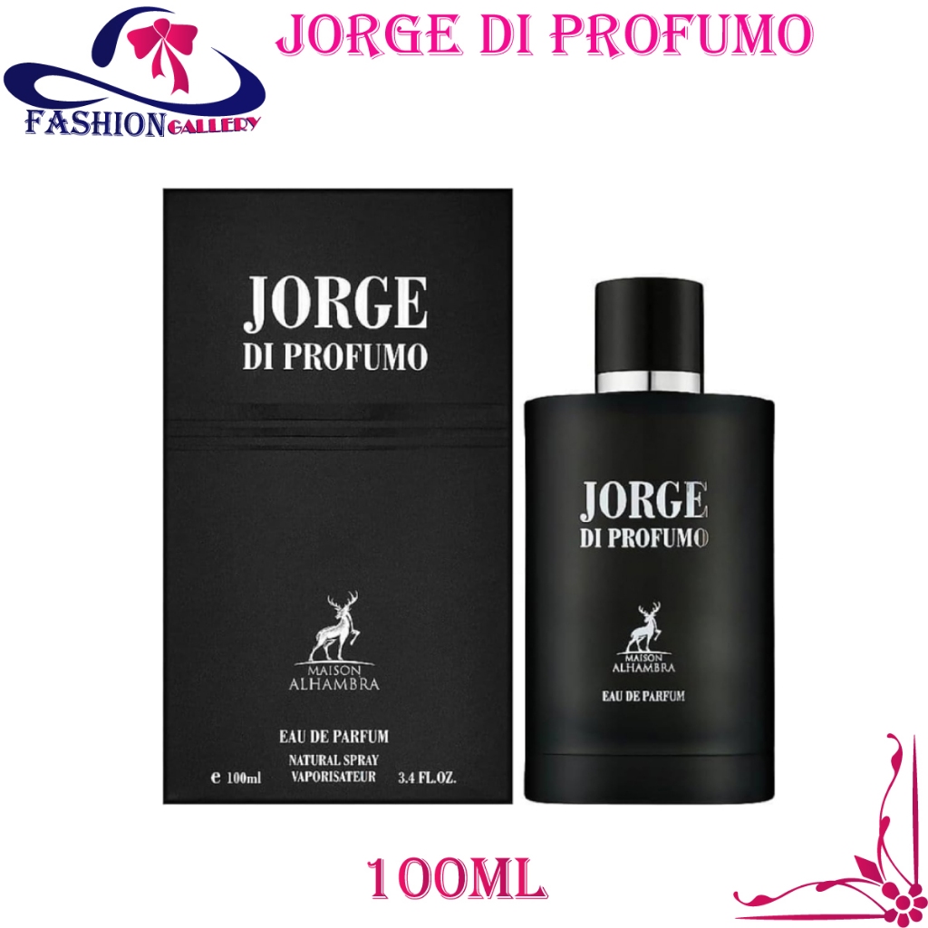 JORGE DE PROFUMO 100ML BY MAISON ALHAMBRA EDP PERFUME SPRAY 100% ...