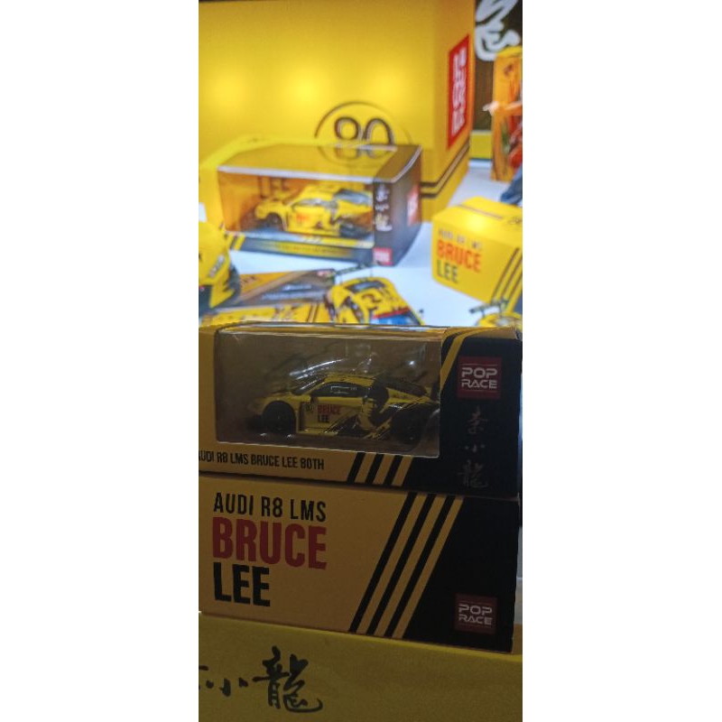 Tiny Bruce Lee Mini Cooper MK1, Bruce Lee Container & Pop Race Audi R8 ...