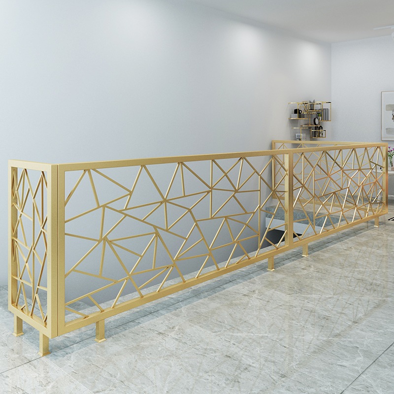 Loft Wrought Iron Real Wood Armrest Stair Balcony Guardrail/Barriers ...