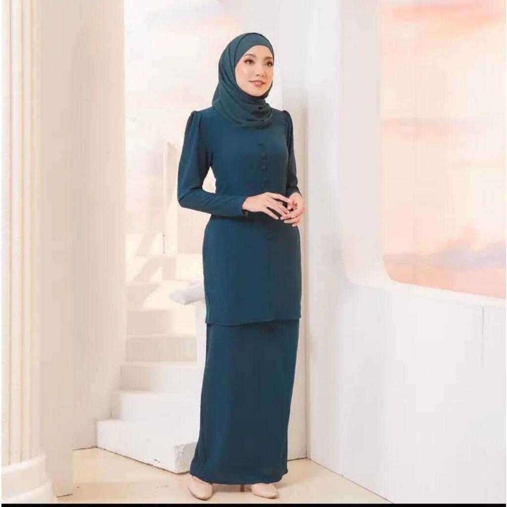 Baju kurung moden raya baju perempuan murah tahun warna hot selling ...