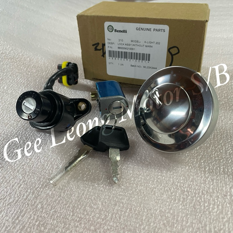 KEEWAY K-Light 202 Key Set/ Main Switch Set OE | Shopee Malaysia
