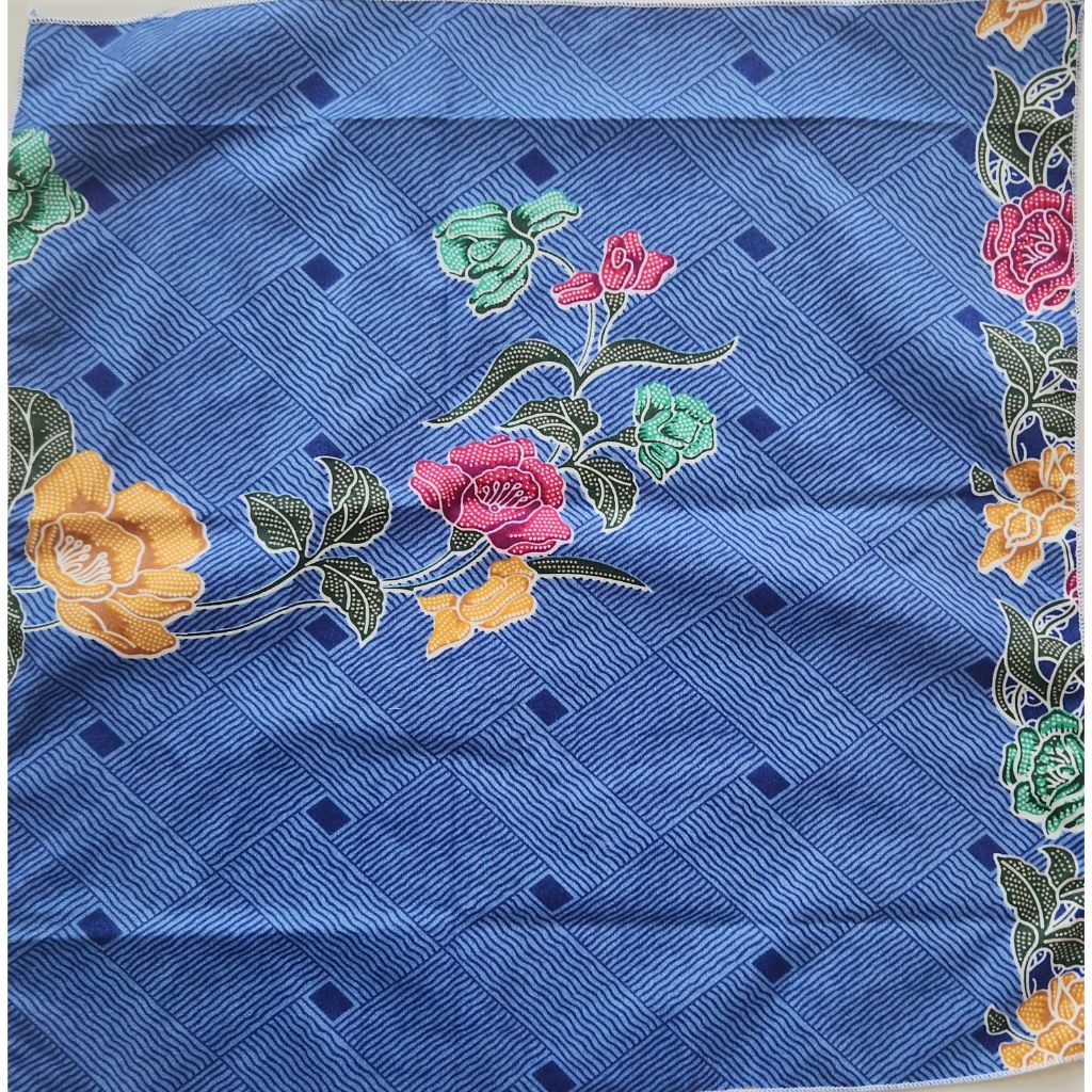 ( Ready Stock) SW0034B Batik Cotton Handkerchief Batik Souvenir ...