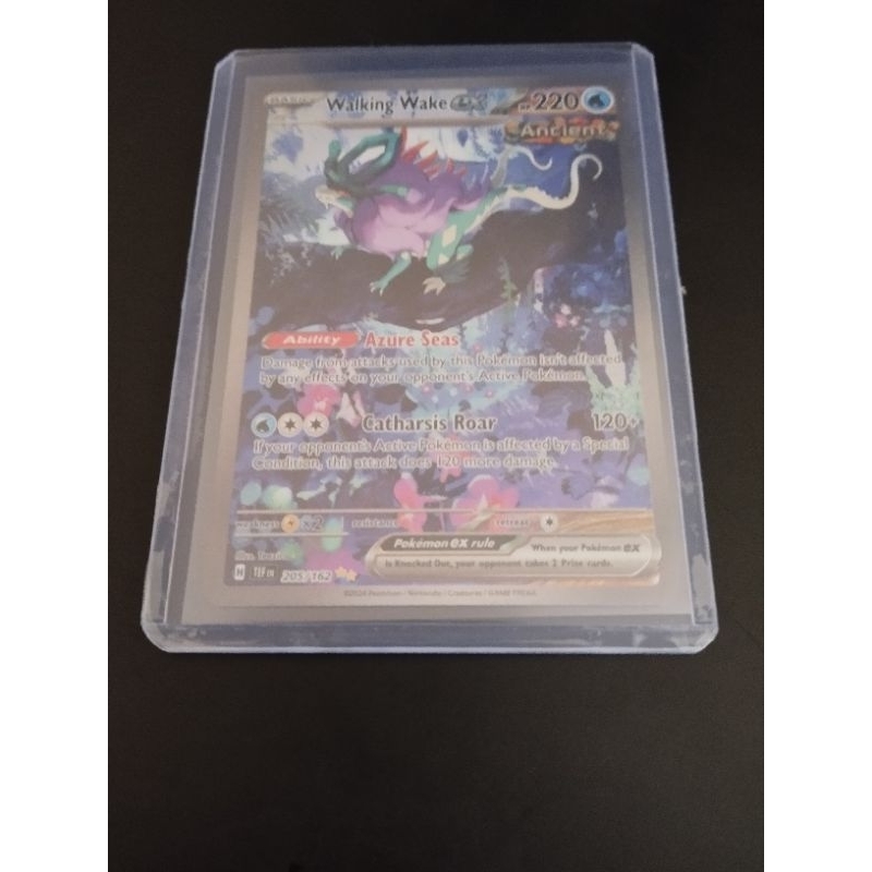 Original Pokémon TCG - walking wake secret illustration rare temporal ...