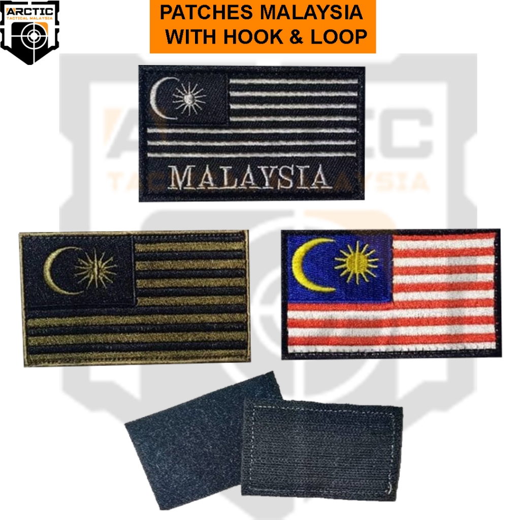 Arctic Tactical Malaysia High Quality Velcro Patches Malaysia Velcro Patch with Hook and Loop ...