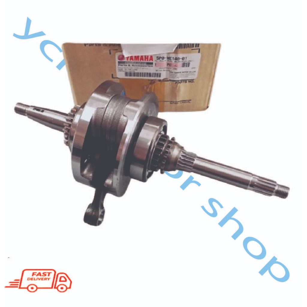 YAMAHA NOUVO LC NOUVO-LC NOUVOLC 100% ORIGINAL CRANKSHAFT ASSY CRANK SHAFT COMP COMPLETE | 5P0 ...
