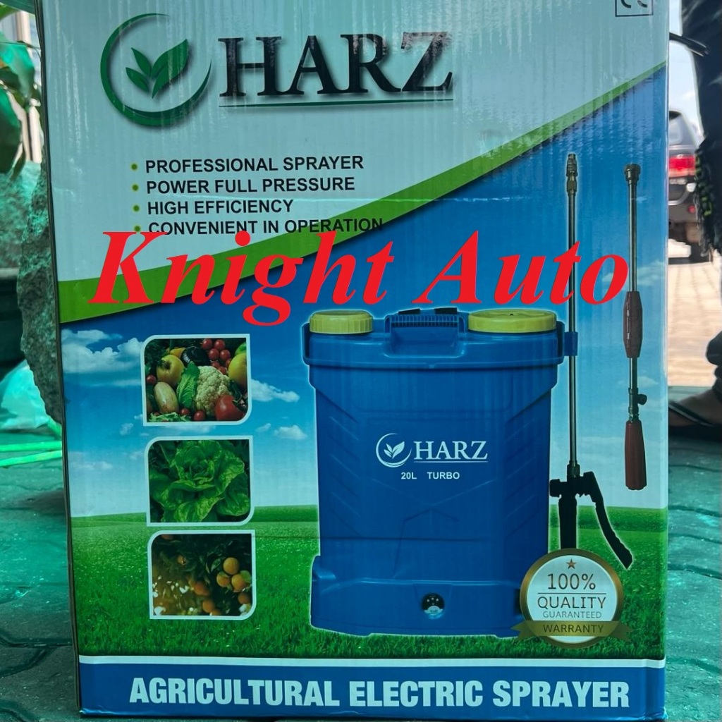 HARZ Rechargeable Battery TURBO(dua pump) Sprayer Pump HZ-3431-20 (20 ...