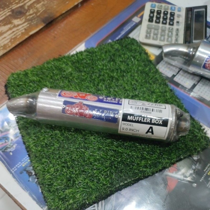 MUFFLER racing yy pang box panjang 9 inci | Shopee Malaysia
