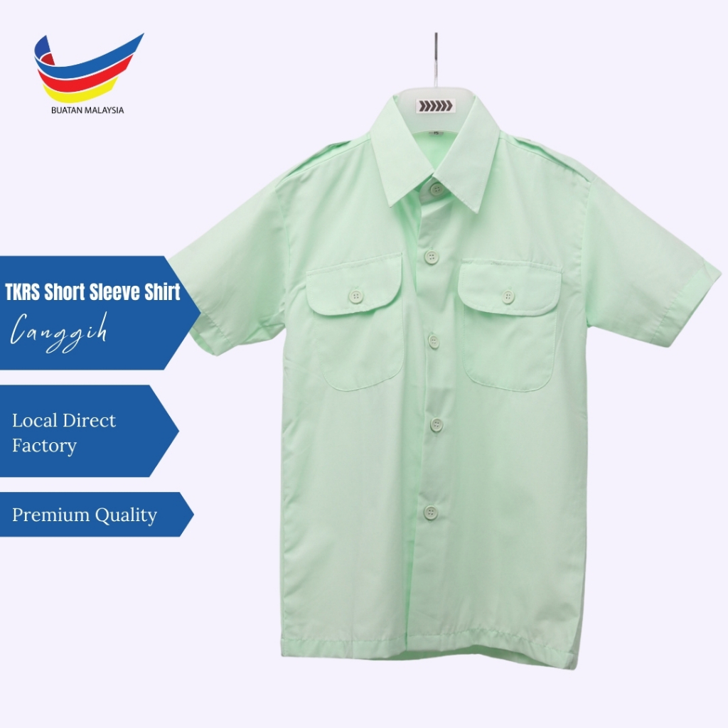 TKRS Short Sleeve Shirt/ Baju Uniform TKRS Lengan Pendek (TUNAS KADET ...