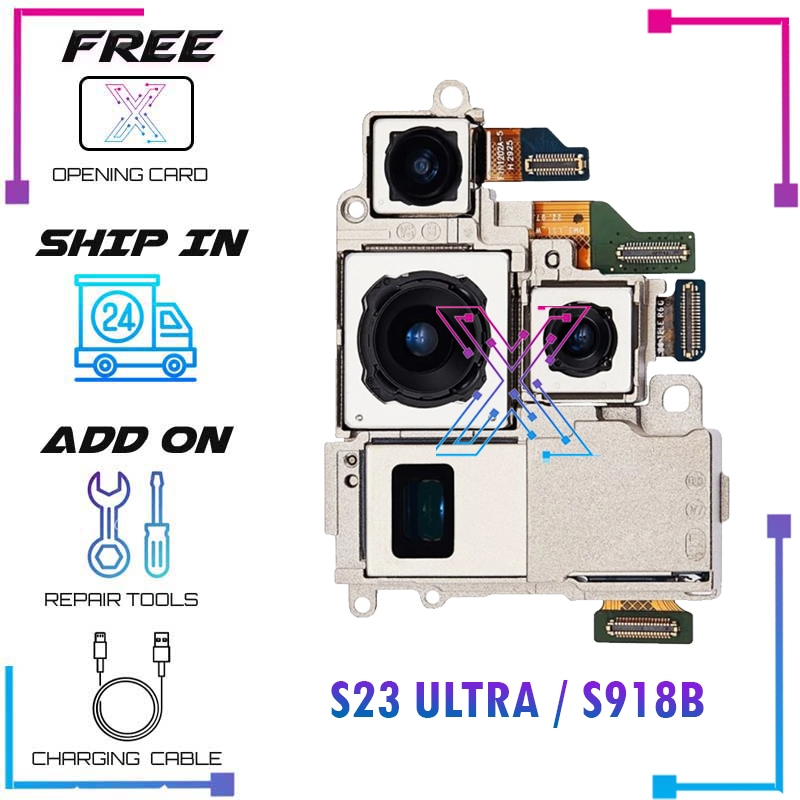 For Samsung S23 ULTRA / S918B Main Camera Rear Back Camera Belakang ...