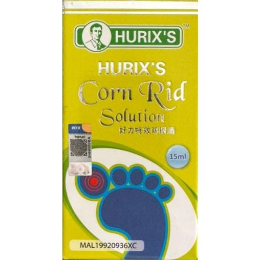HURIX'S Corn Rid Solution (15ml) | Shopee Malaysia