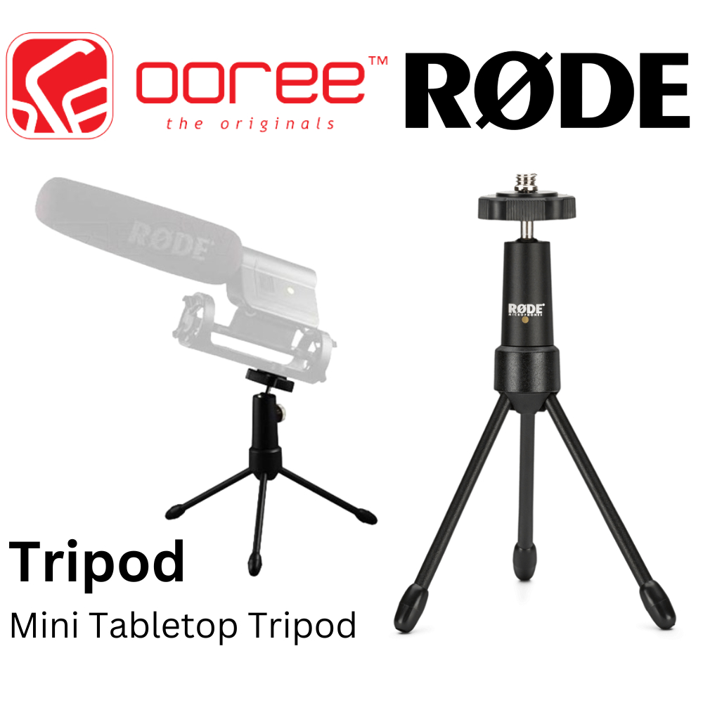 RODE TRIPOD MINI TRIPOD STAND FOR MOUNTING LIGHTWEIGHT MICROPHONES ...