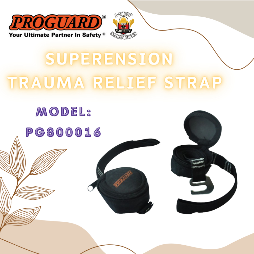 Proguard Suspension Trauma Relief Safety Strap c/w Metal Buckle Worker ...