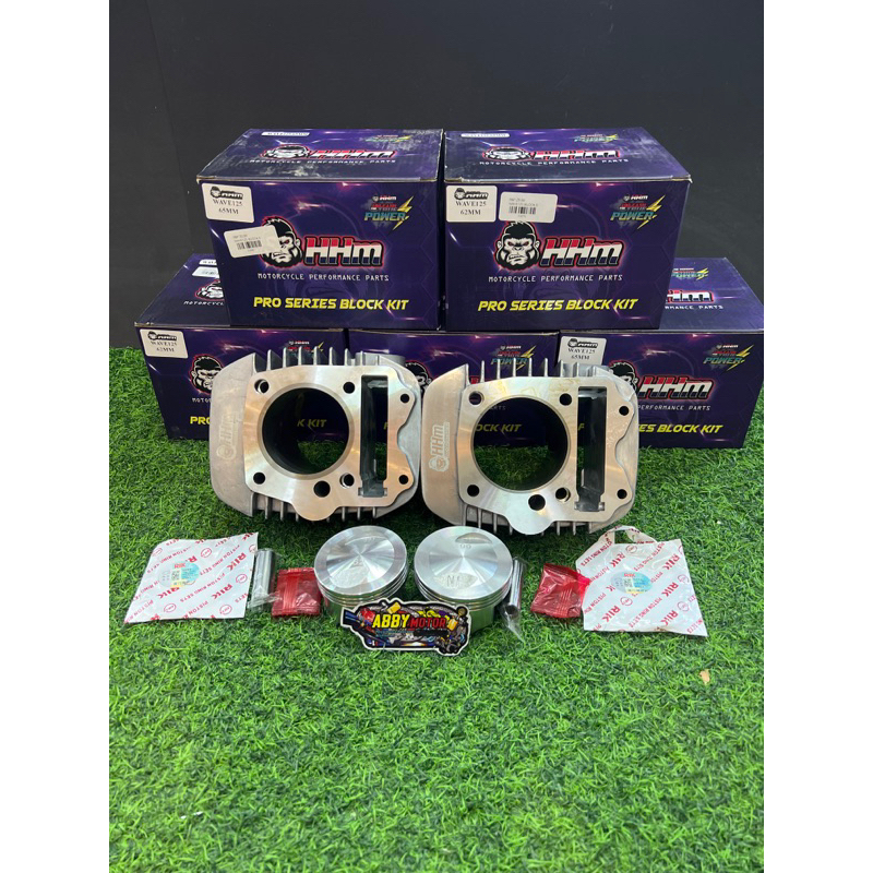 WAVE 125 RACING BLOCK HHM RACING 57MM 60MM 62MM 65MM 66MM | Shopee Malaysia