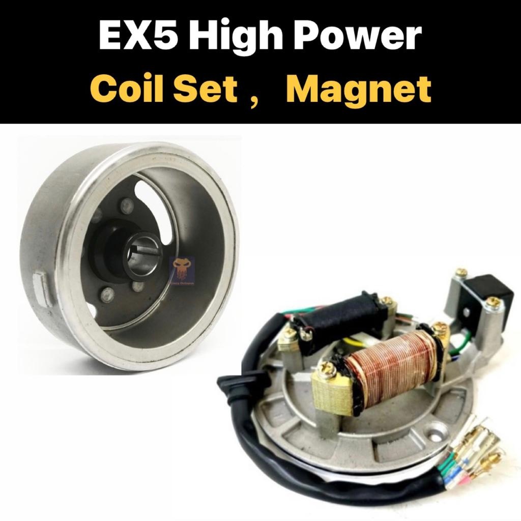 Honda EX5 Coil Set / Magnet Only (ST) // EX5 LAMA HIPOWER HI POWER EX5 ...